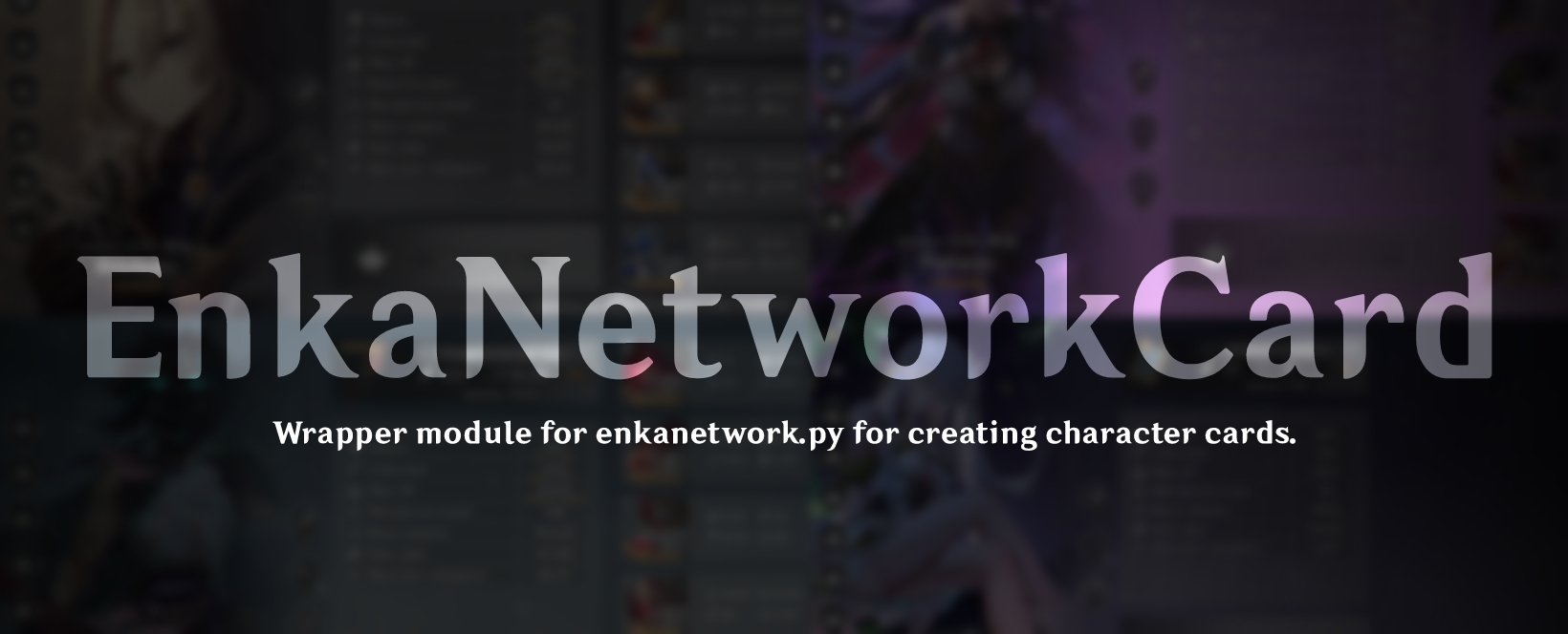 enkanetworkcard · PyPI