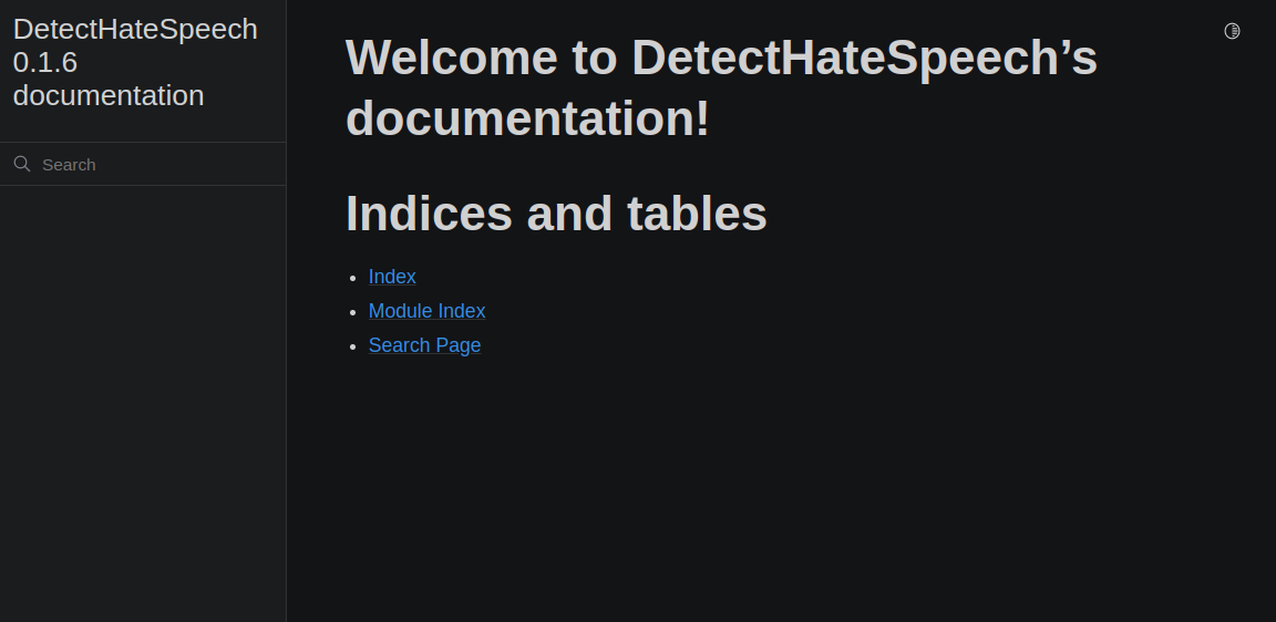 Detect Hate Speech · Pypi
