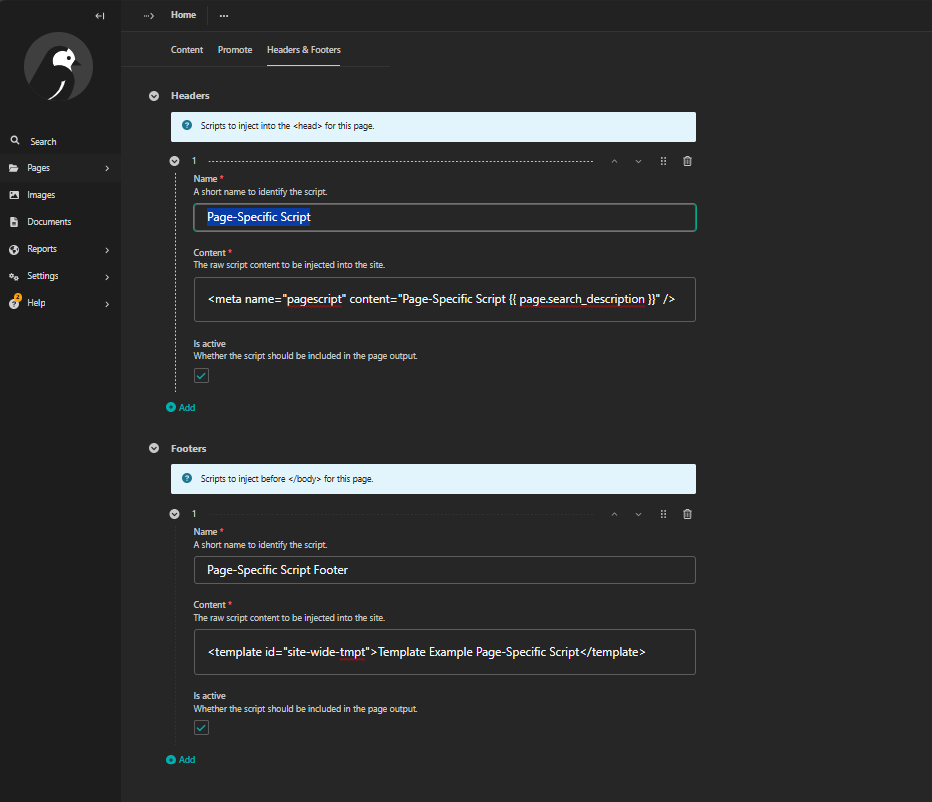 wagtail-headers-footers · PyPI