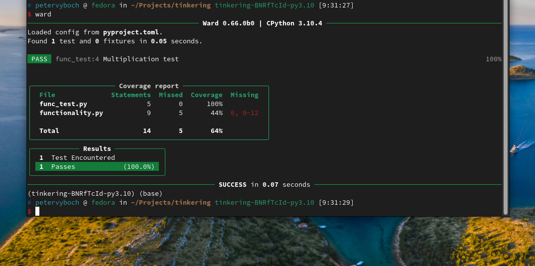 ward-coverage · PyPI
