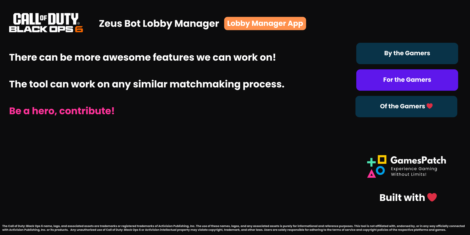 zeus-cod-bo6-bot-manager · PyPI