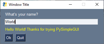 FreeSimpleGUI · PyPI