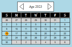 calendar-widget · PyPI