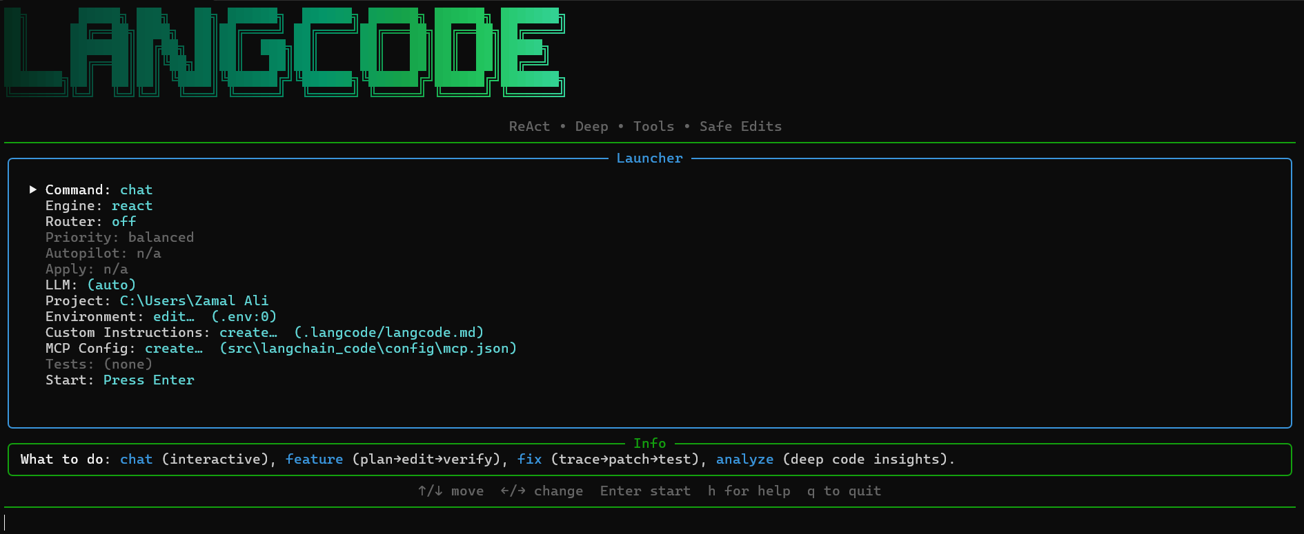 langchain-code · PyPI
