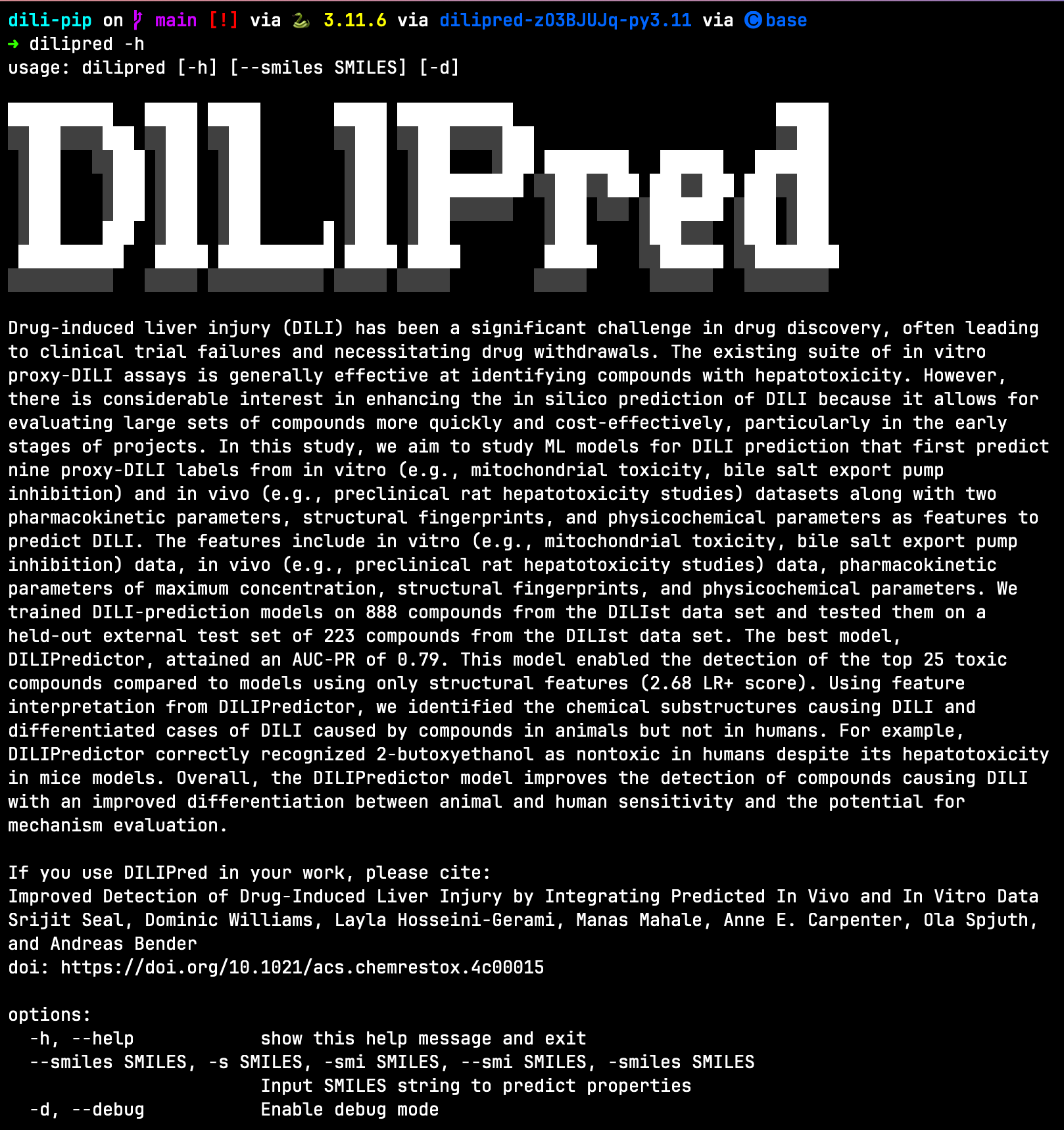 dilipred · PyPI