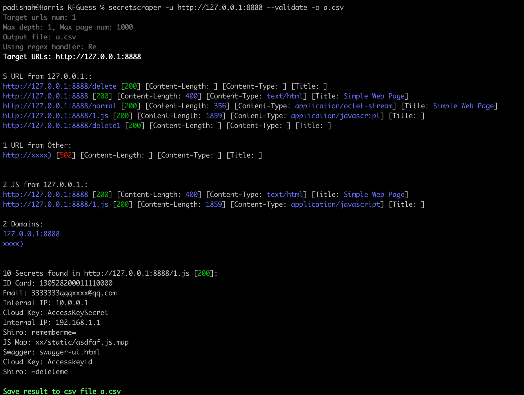 secretscraper · PyPI