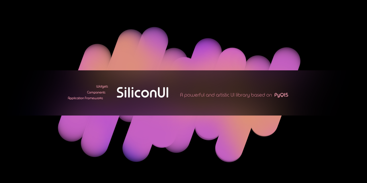 PyQt-SiliconUI · PyPI PyQt-SiliconUI · PyPI