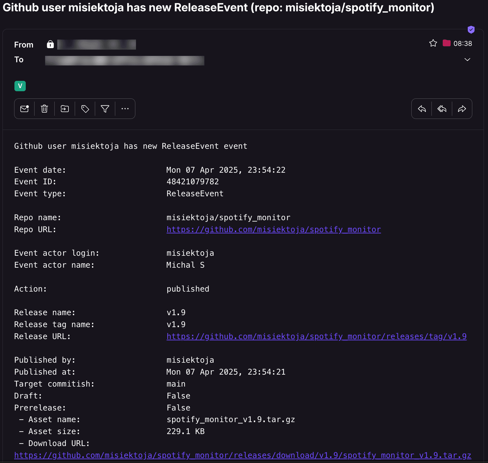 github-monitor · PyPI
