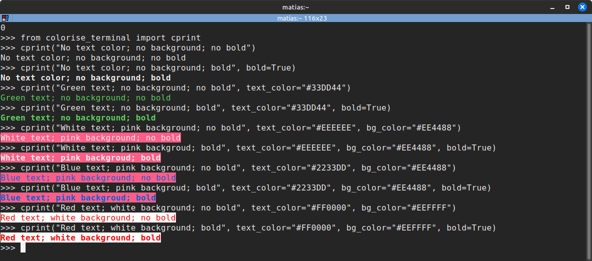 colorise-terminal · PyPI