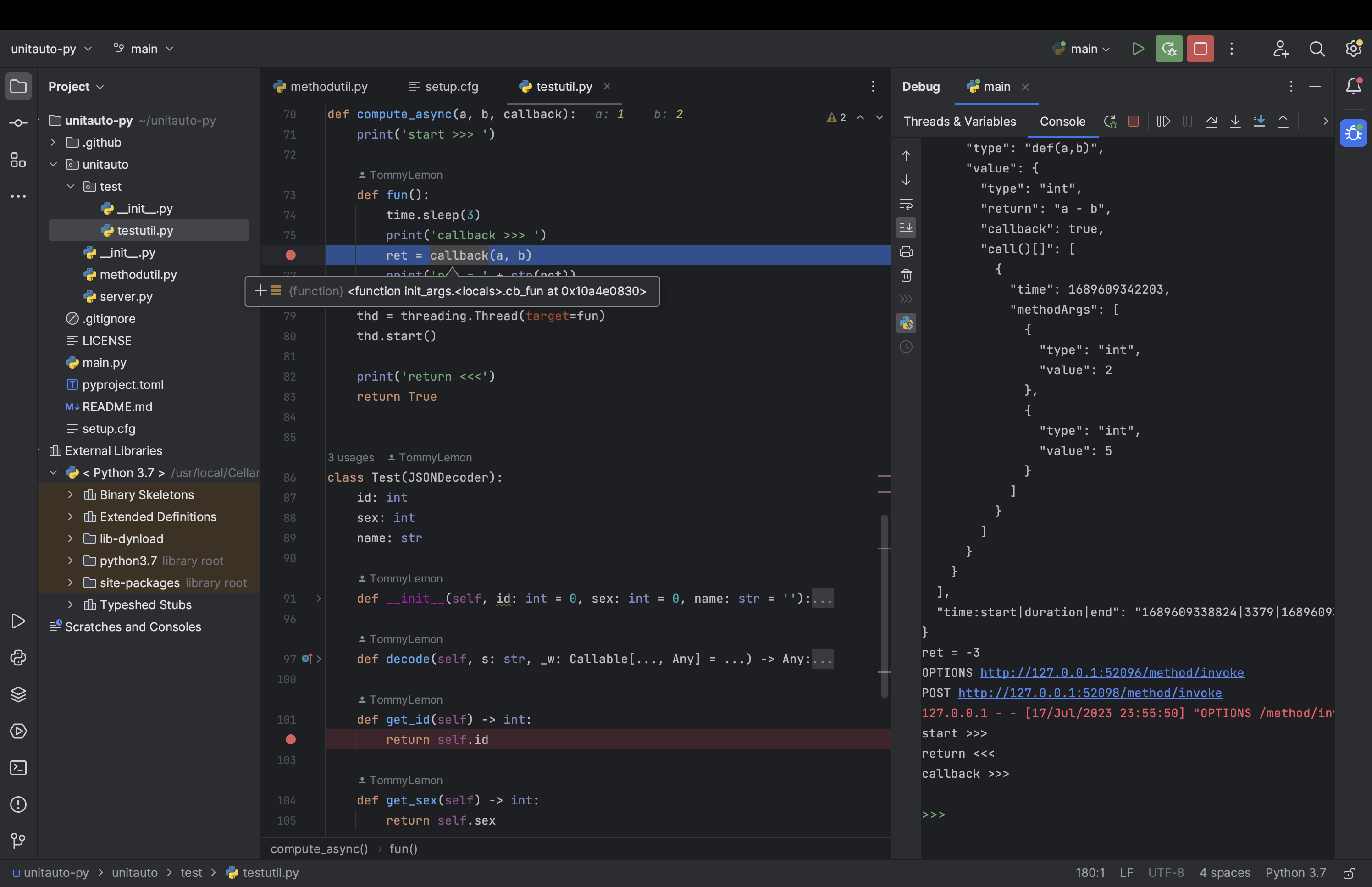 unitauto · PyPI