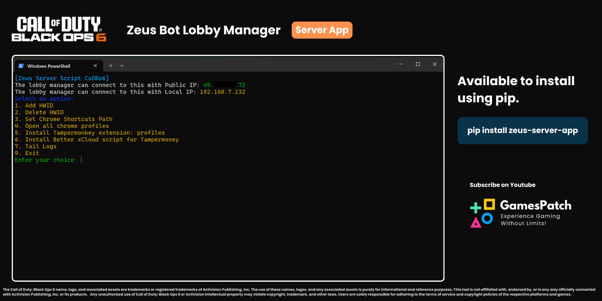zeus-server-app · PyPI