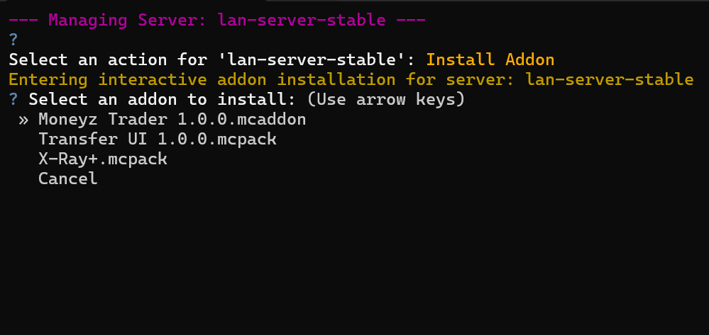 bedrock-server-manager·PyPI