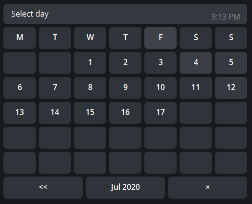 python-telegram-bot-calendar · PyPI