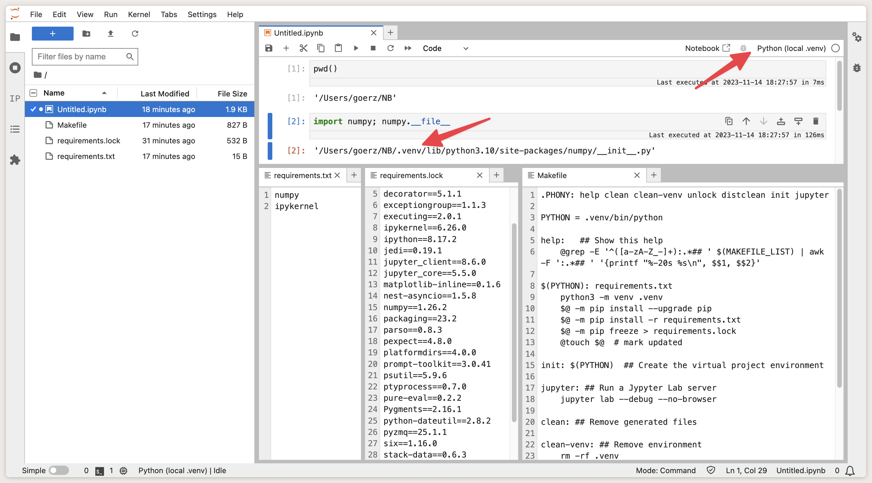 Python Localvenv Kernel · Pypi 