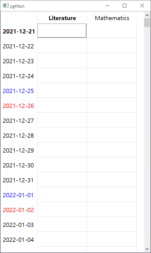 pyqt-date-table-widget · PyPI pyqt-date-table-widget · PyPI