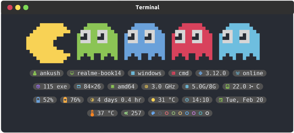 terminal-widgets · PyPI