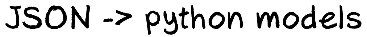 json2python-models · PyPI