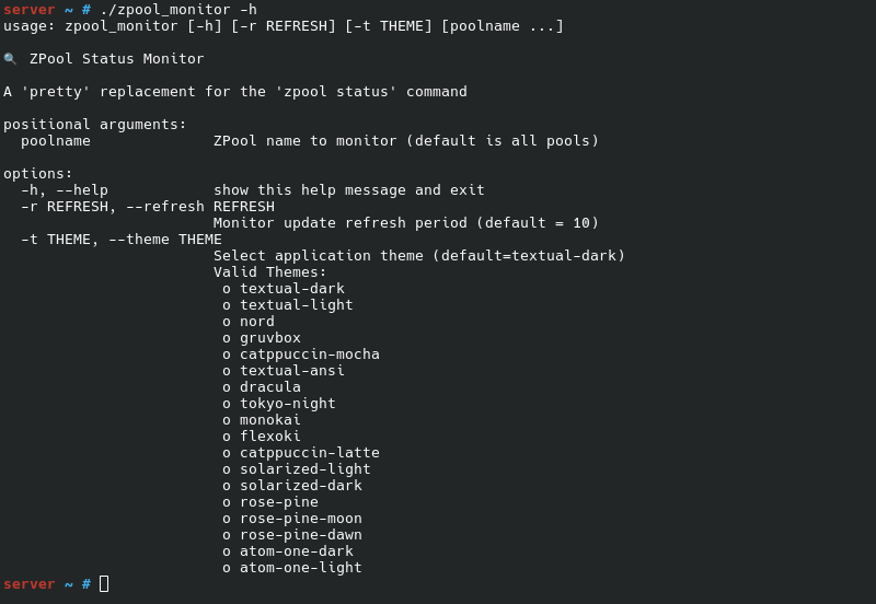 zpool-monitor · PyPI