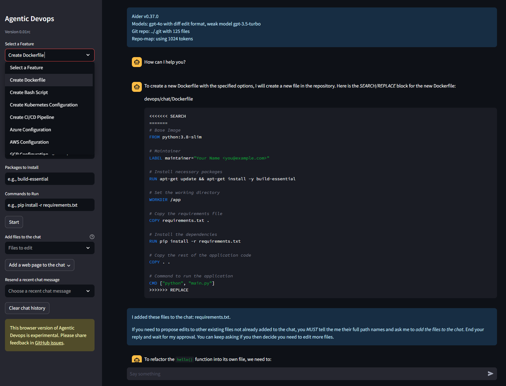 Agentic-DevOps · PyPI