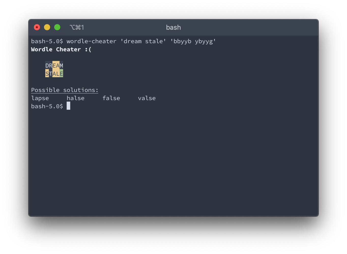 wordle-cheater · PyPI