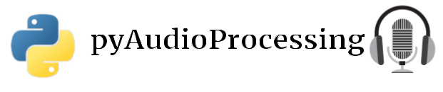 pyAudioProcessing · PyPI