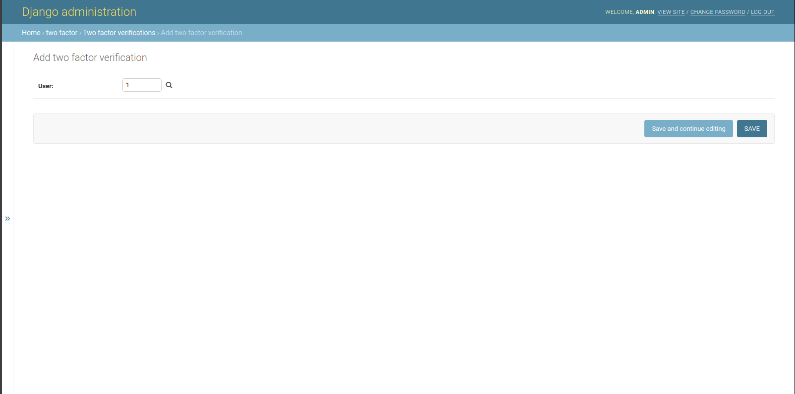django-admin-two-factorv2 · PyPI