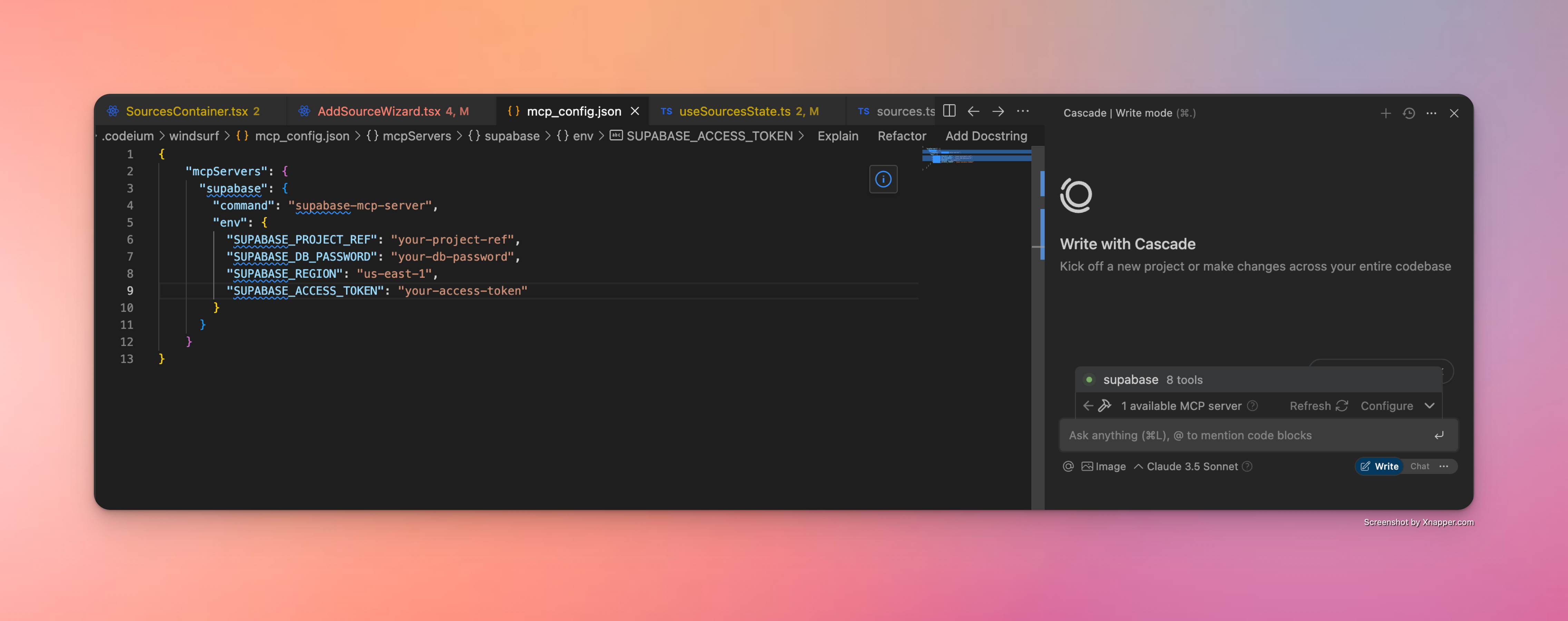supabase-mcp-server · PyPI