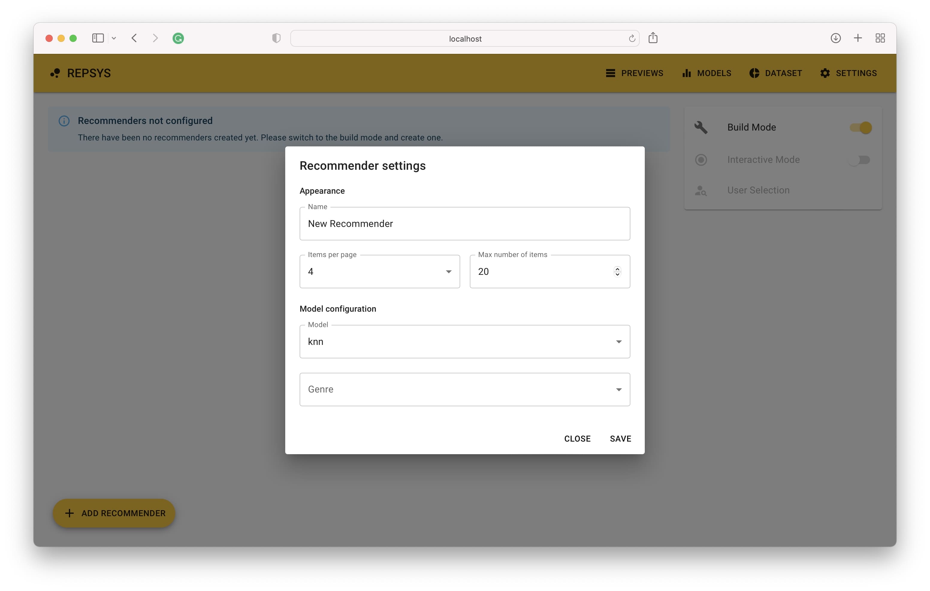 repsys-framework · PyPI