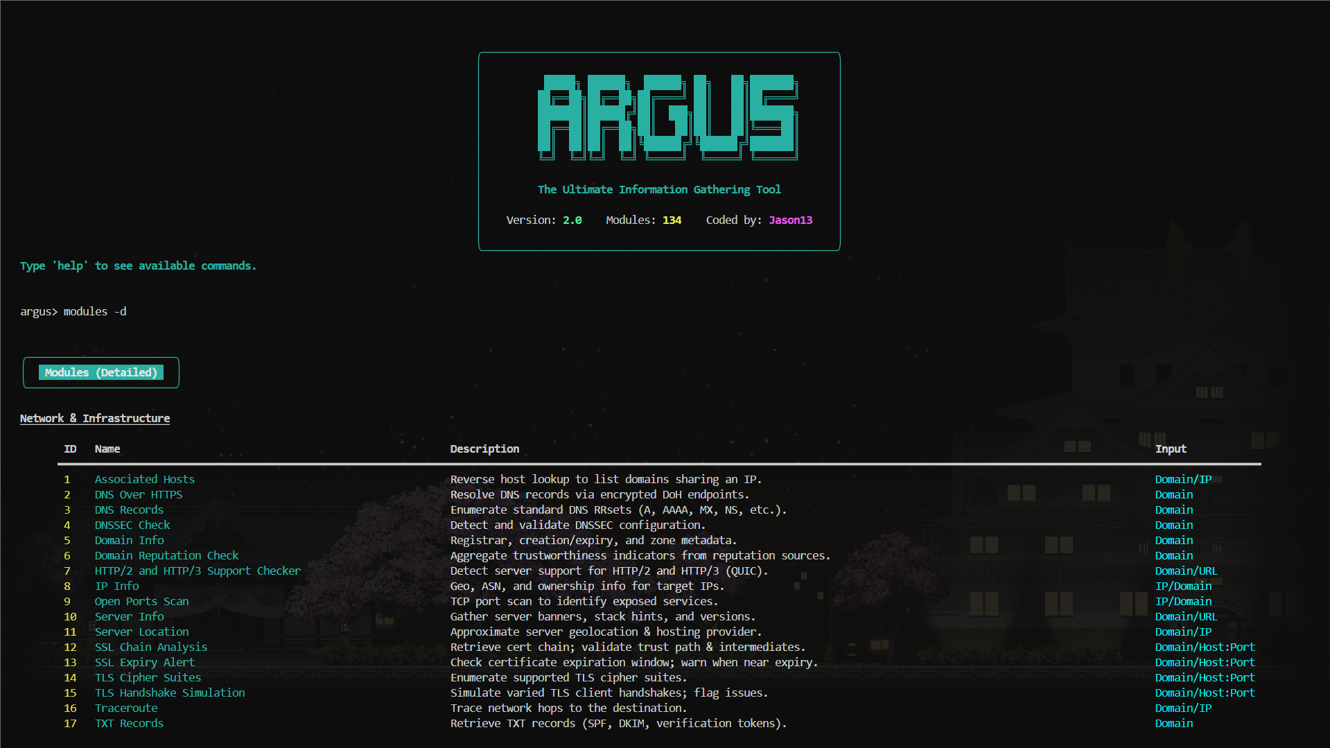 argus-recon · PyPI