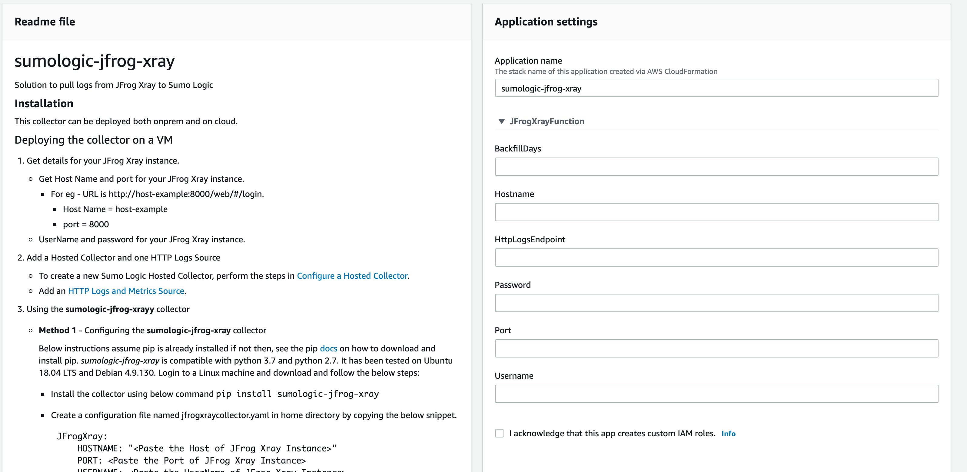 sumologic-jfrog-xray · PyPI