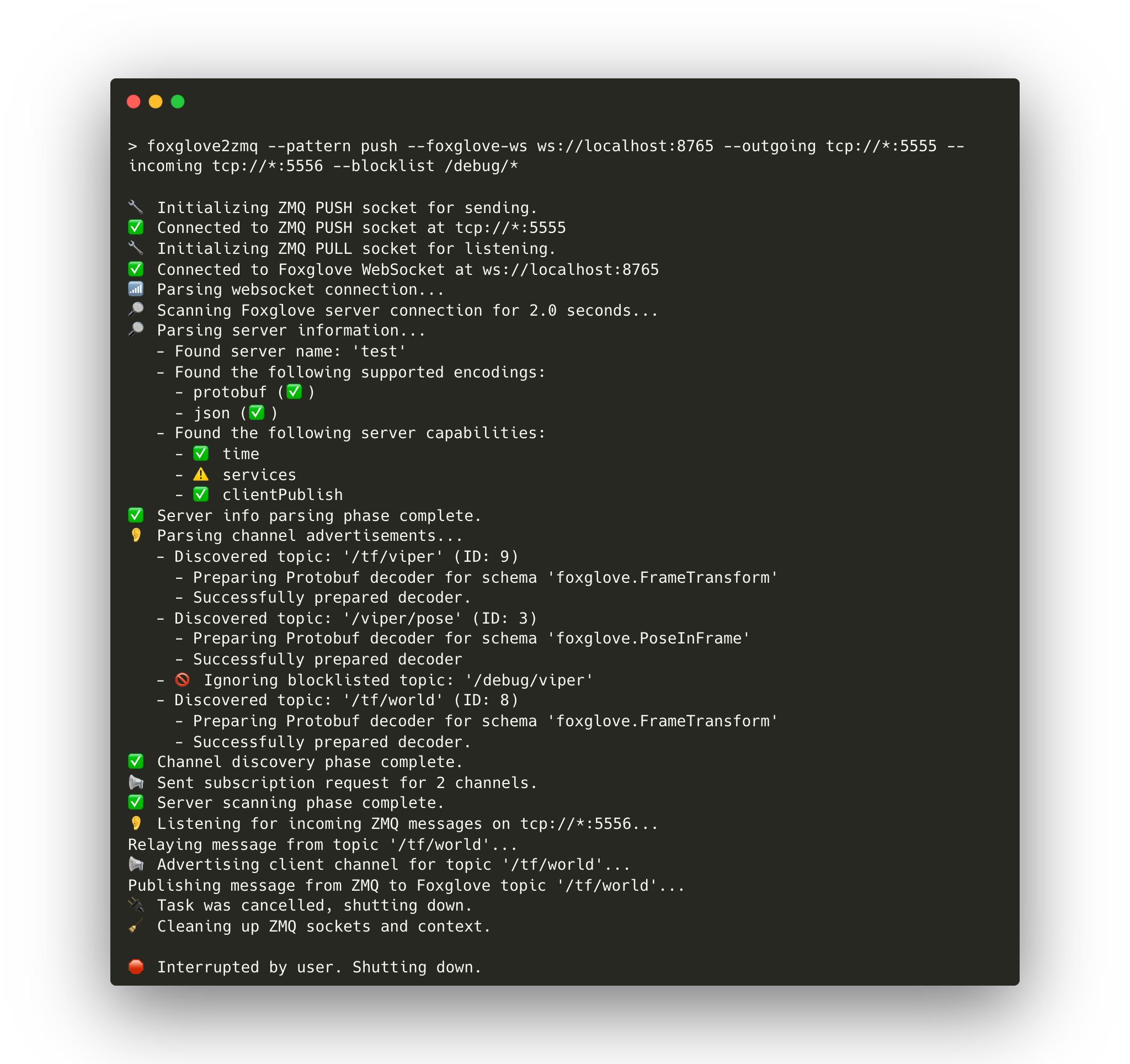 foxglove2zmq · PyPI