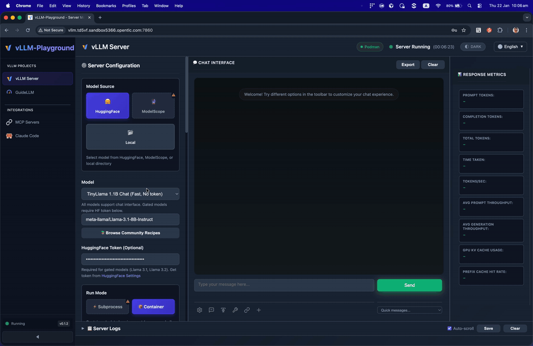 vllm-playground · PyPI