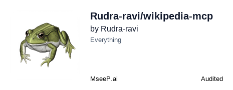 wikipedia-mcp · PyPI